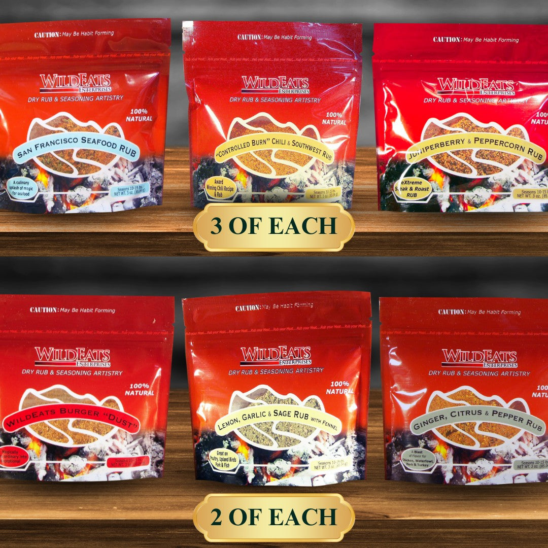 WildEats Chef Pack – WildEats - Artisan Dry Rubs & Seasonings